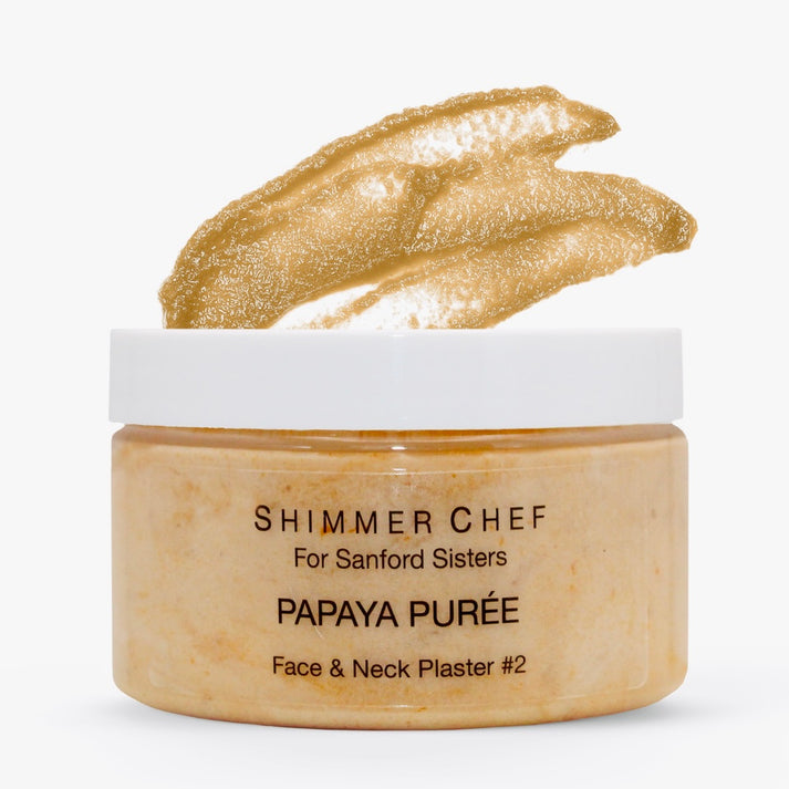 Papaya Purée Face and Neck Plaster – Shimmer Chef