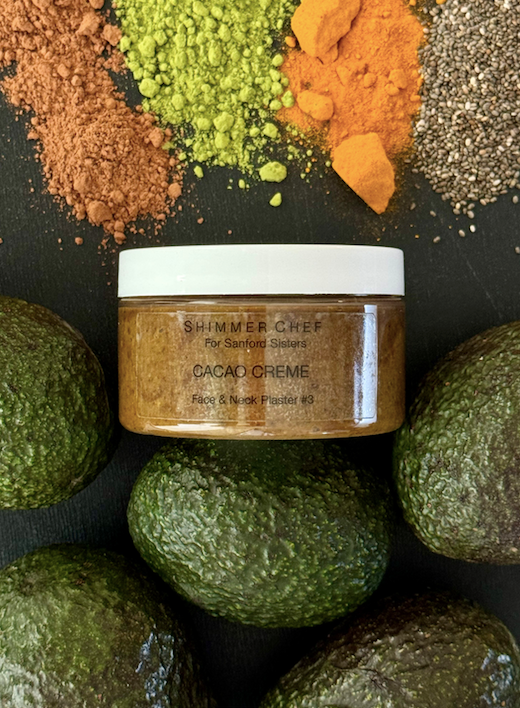 Cacao Creme Face and Neck Plaster – Shimmer Chef